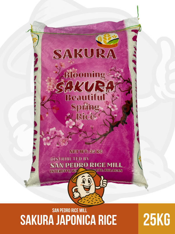 Sakura Japanese (Japonica) Rice 25kg – Better Bigasan